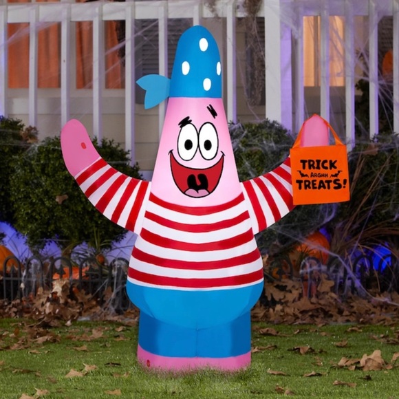 Holiday | 35 Ft Lighted Spongebob Squareparents Patrick Halloween ...